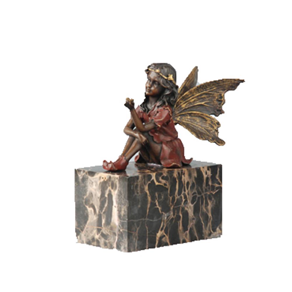 Bronze Art Sculpture Naughty Little Girl Art Statues TPE-732 – toperkins